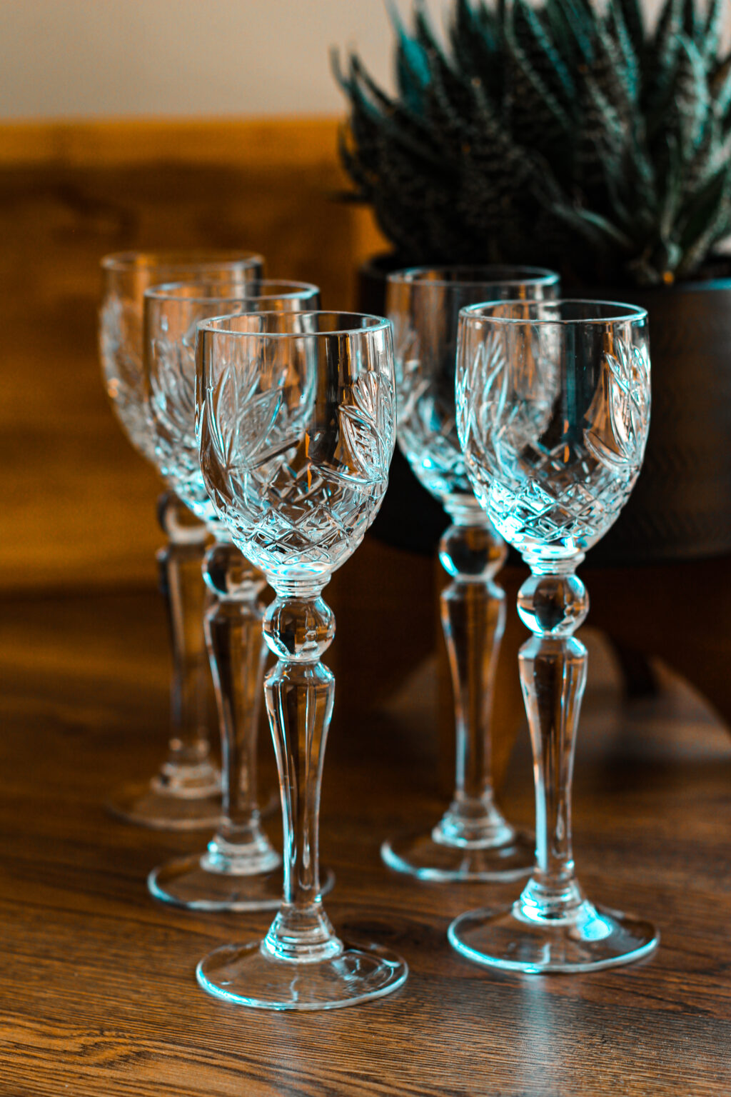 Luxury Crystal Vodka Glasses Handmade 6 pcs. NIEMEN - Niemen Crystal